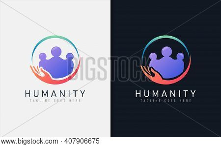 Humanity Logo Design Vector & Photo (Free Trial) | Bigstock