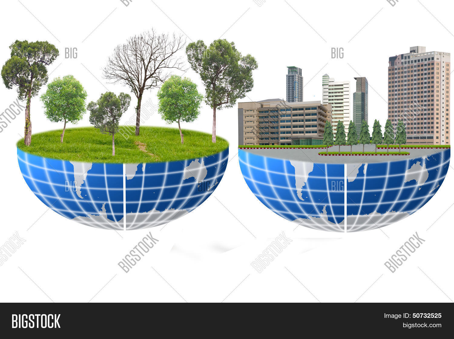 Earth Difference Image & Photo (Free Trial) | Bigstock