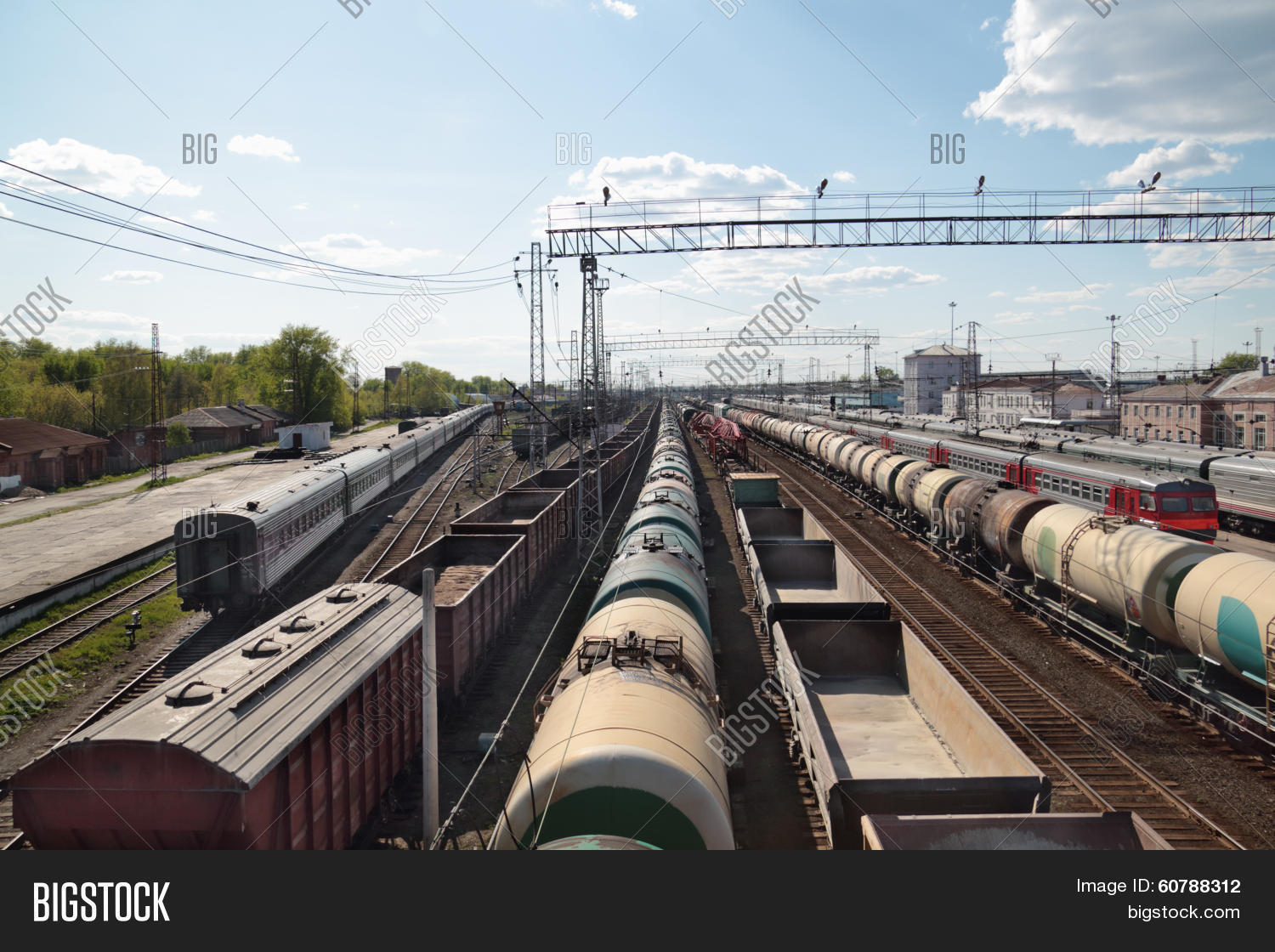 Long Passenger Freight Image & Photo (Free Trial) | Bigstock