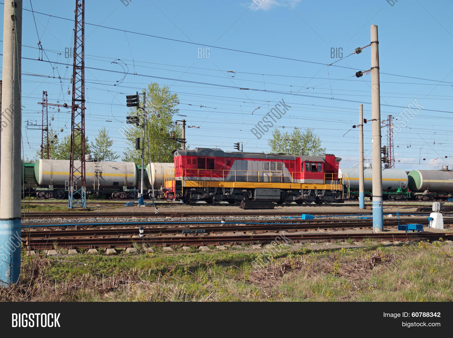 Freight Trains Small Image & Photo (Free Trial) | Bigstock
