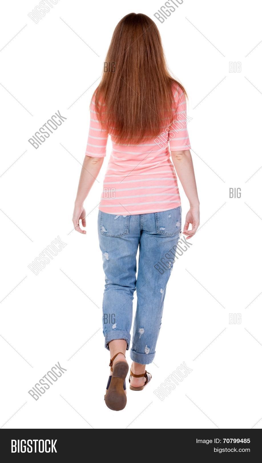 Back View Walking Image & Photo (Free Trial) | Bigstock