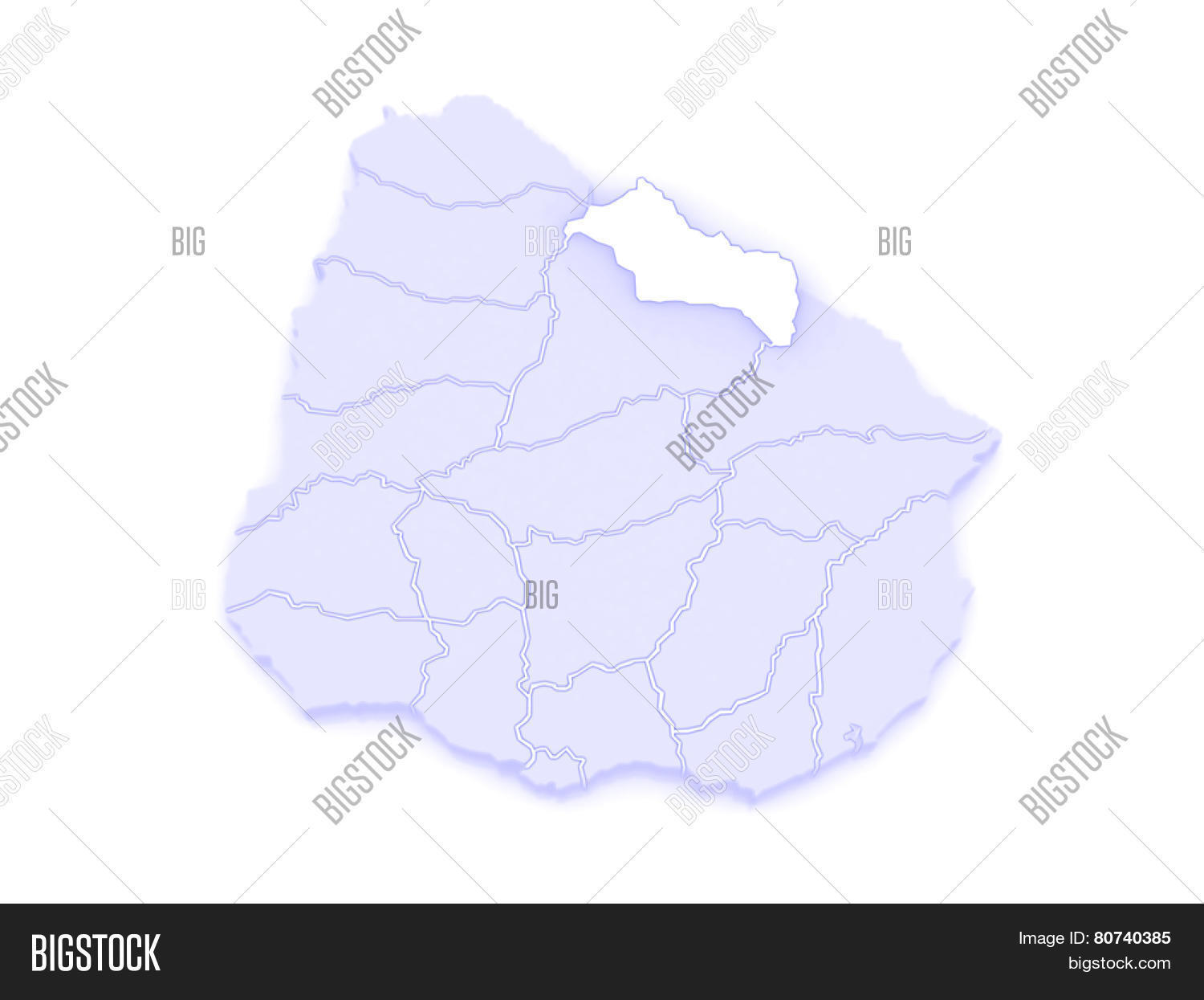 Map Rivera. Uruguay. Image & Photo (Free Trial) | Bigstock