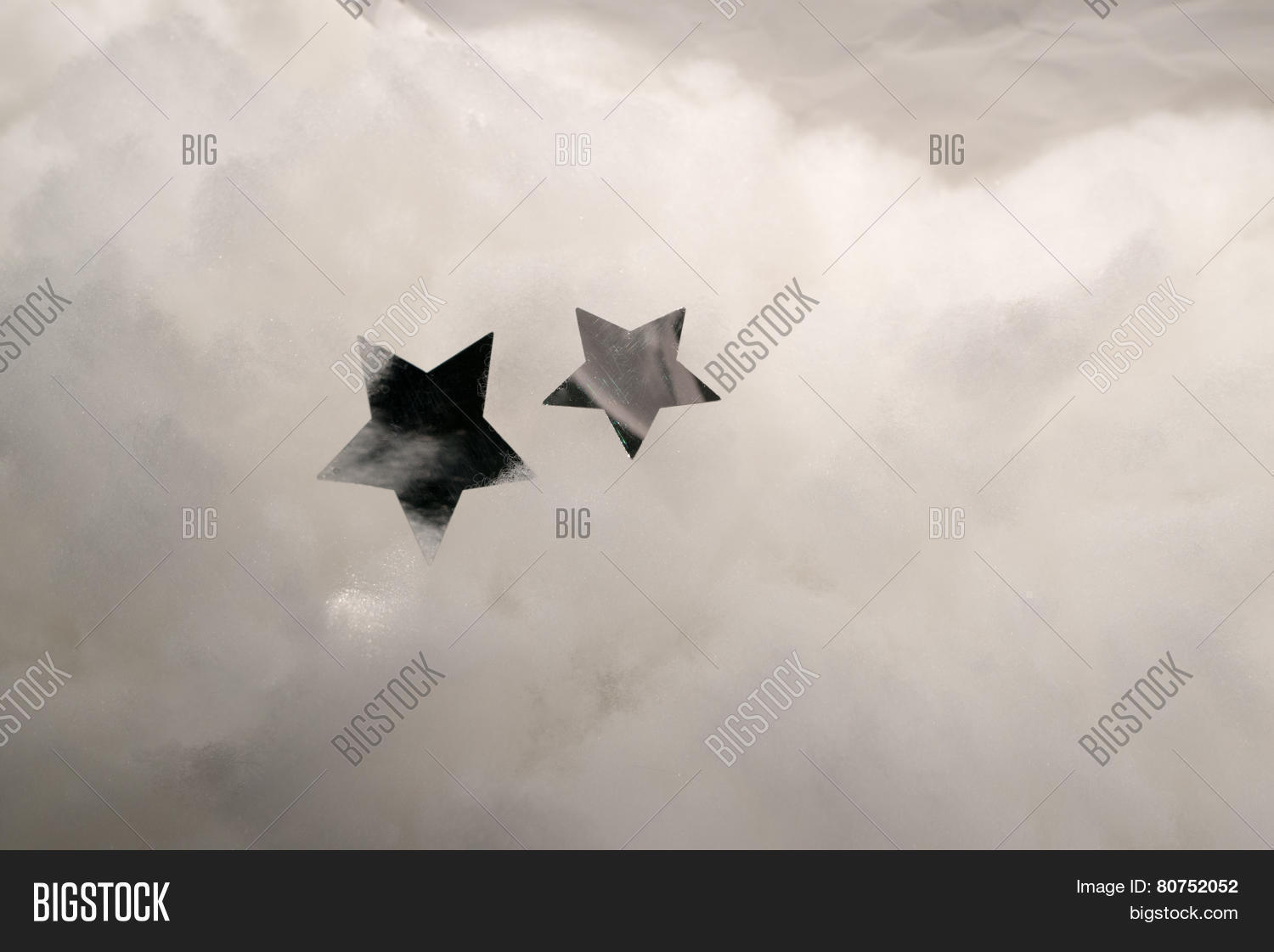 Silver Stars White Image & Photo (Free Trial) | Bigstock