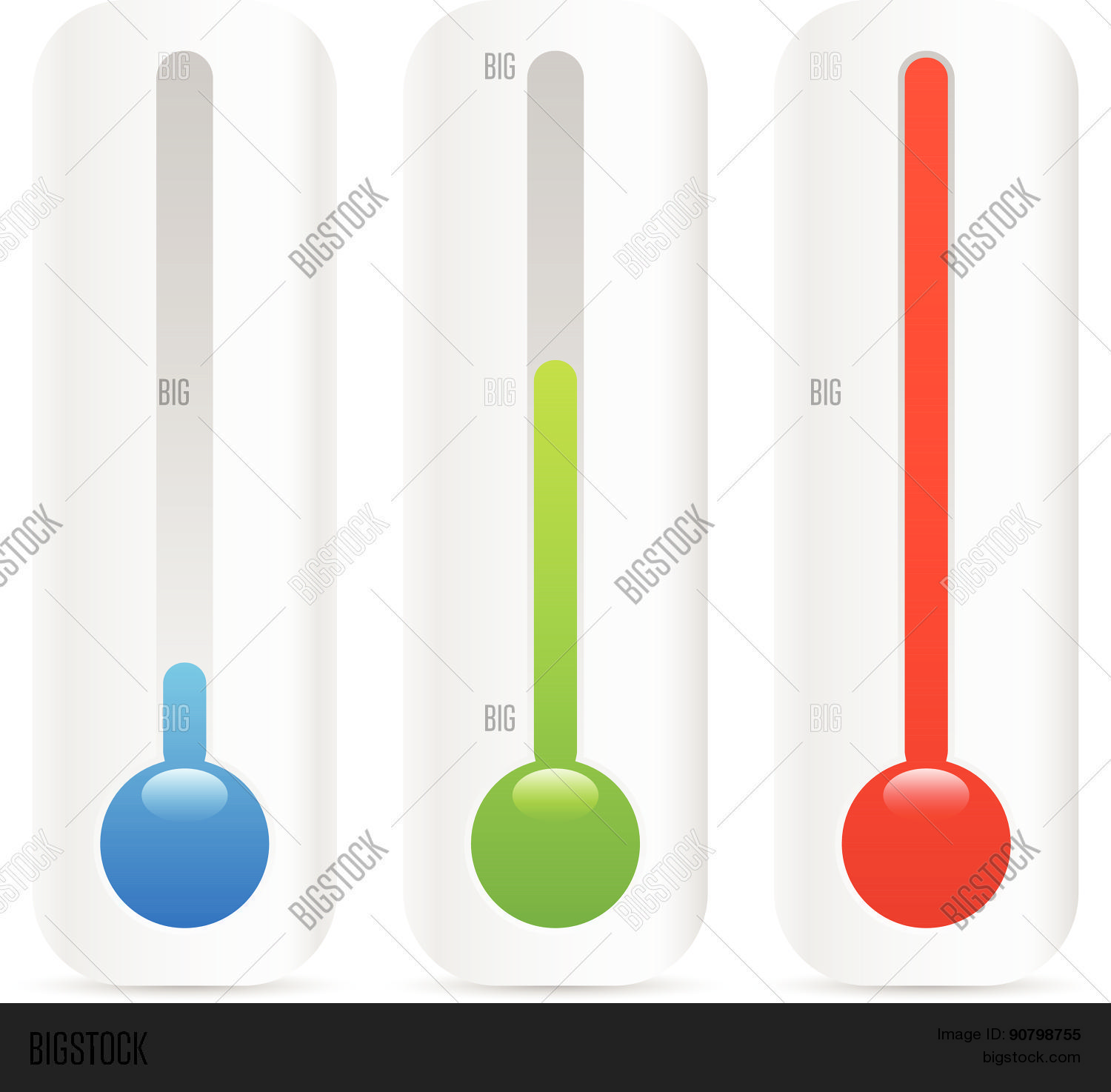 Rising Thermometer, Vector & Photo (Free Trial) | Bigstock