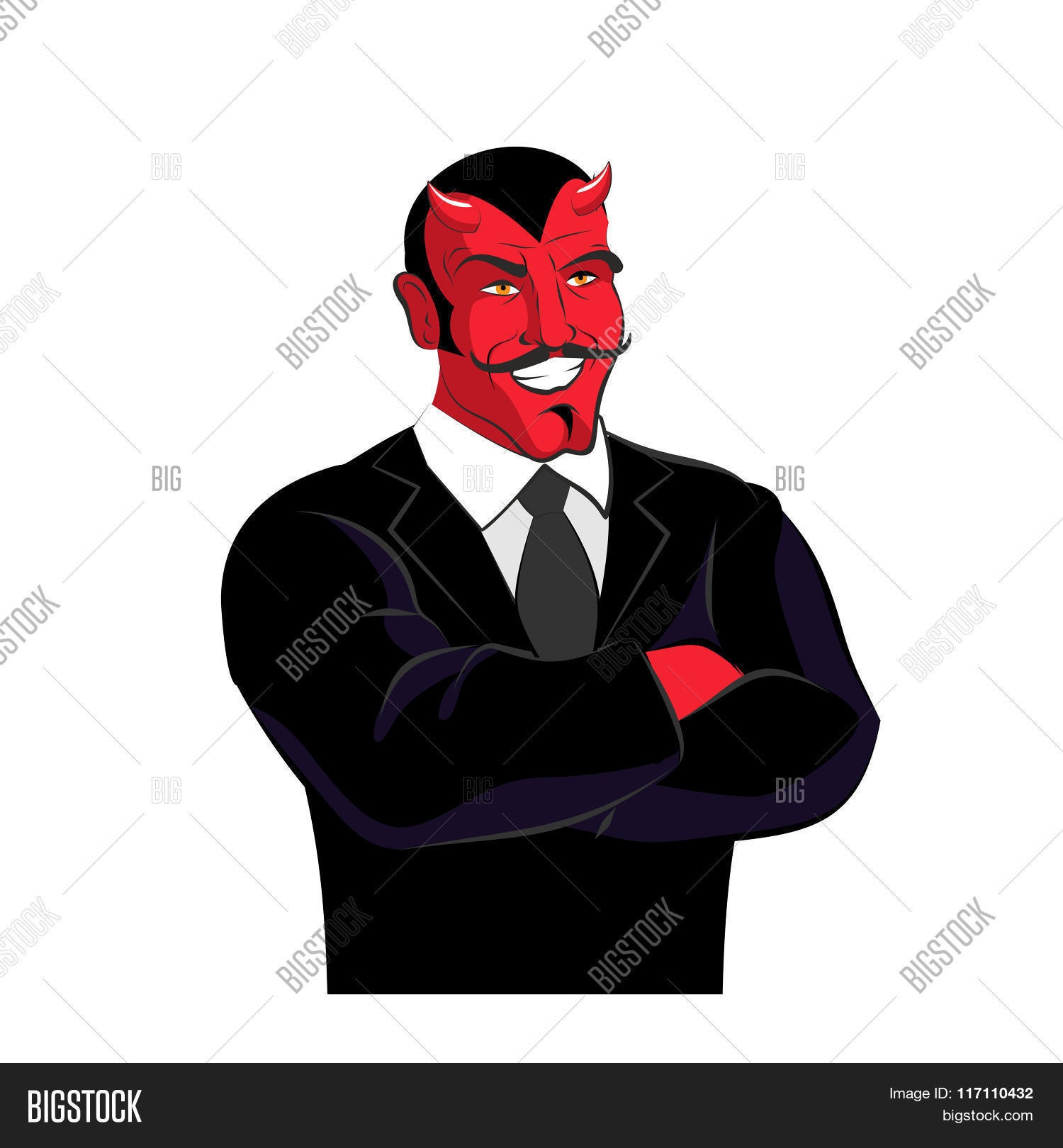 Devil Black Business Vector & Photo (Free Trial) | Bigstock