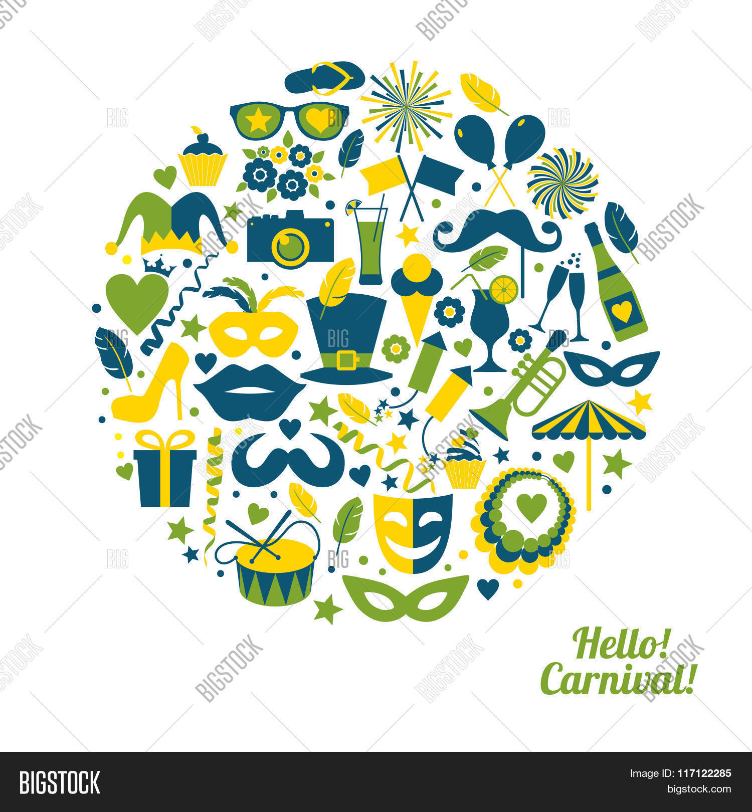 Carnival Vector Vector & Photo (Free Trial) | Bigstock
