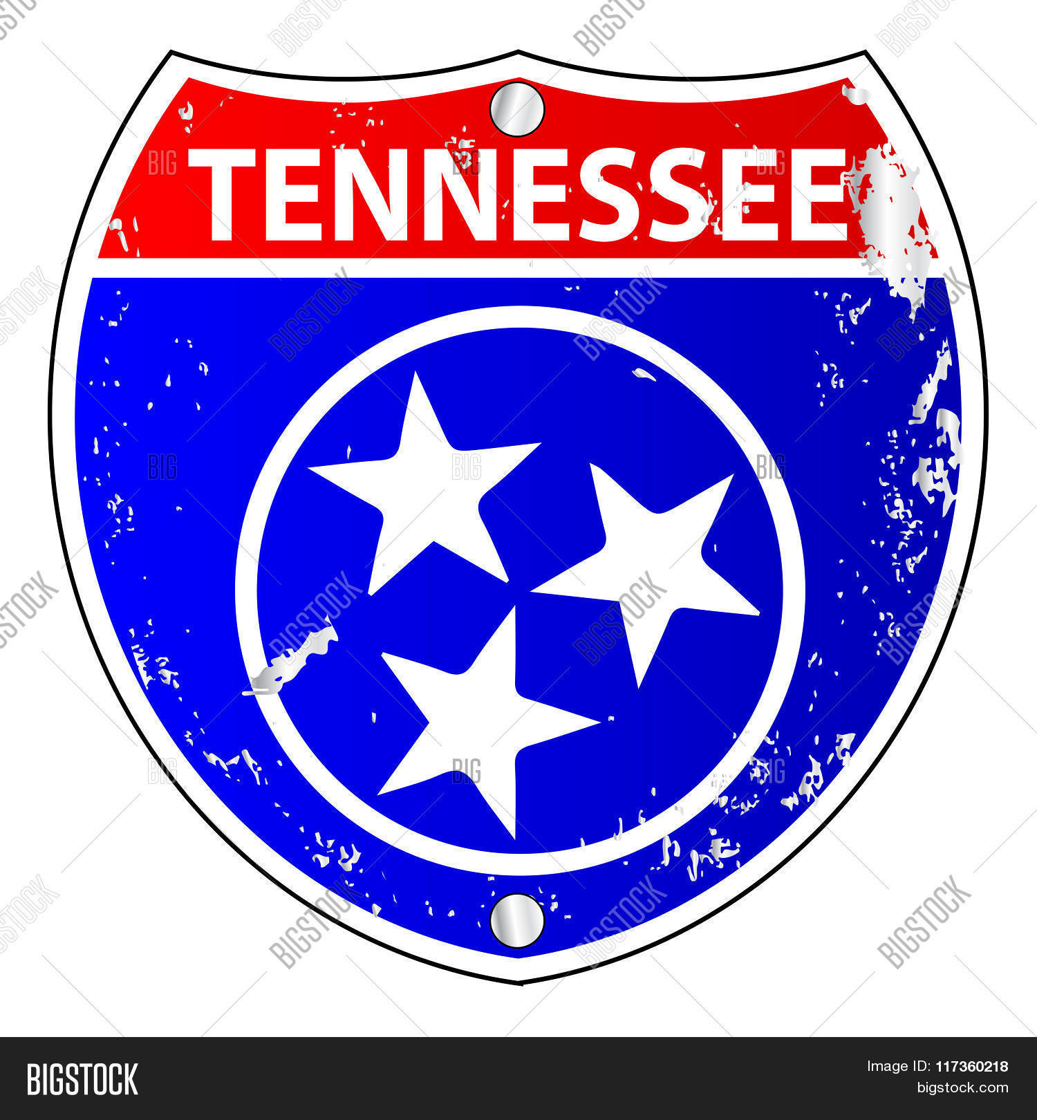 Tennessee Flag Icons Vector & Photo (Free Trial) | Bigstock