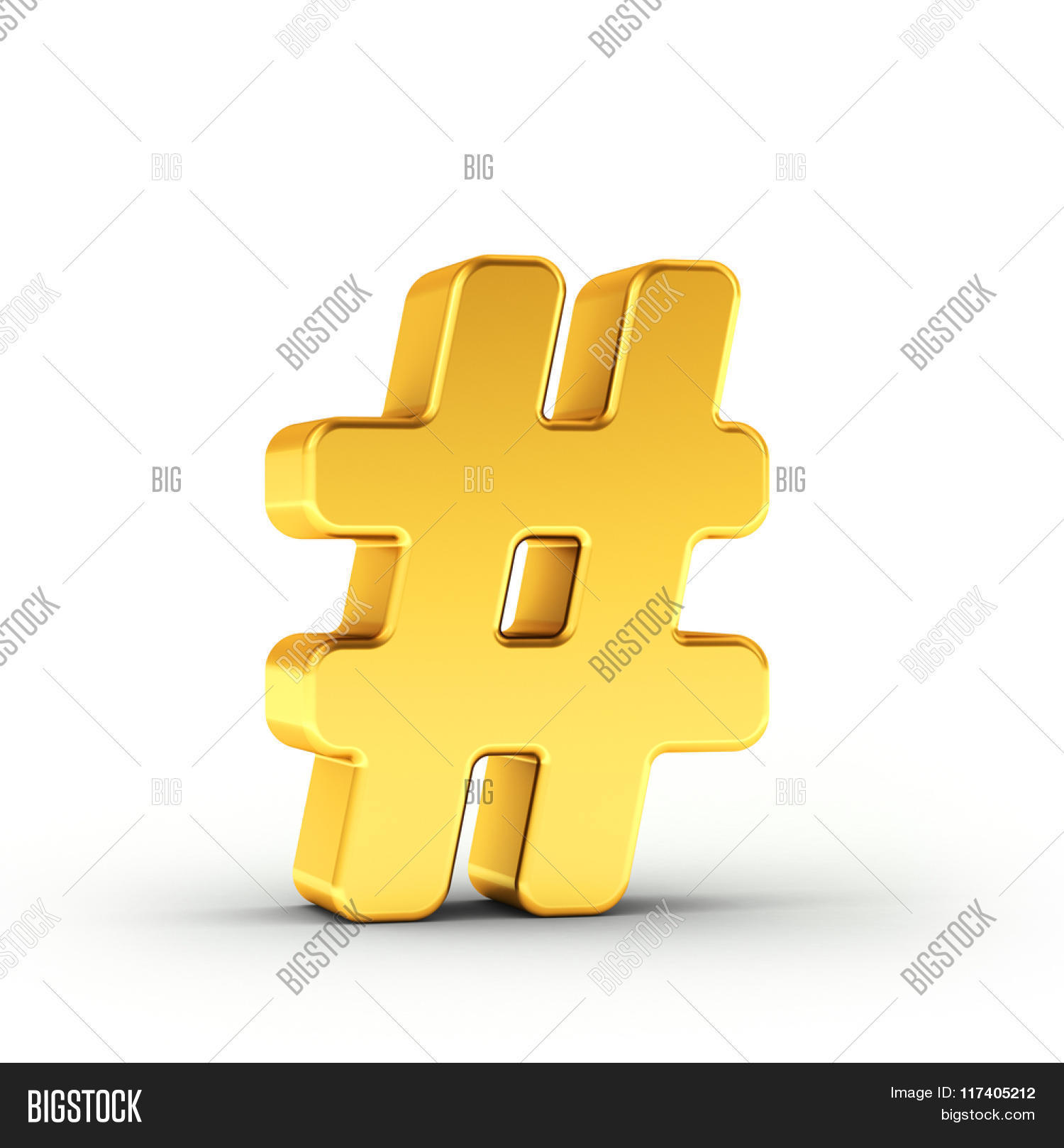 Number Symbol Polished Image & Photo (Free Trial) | Bigstock