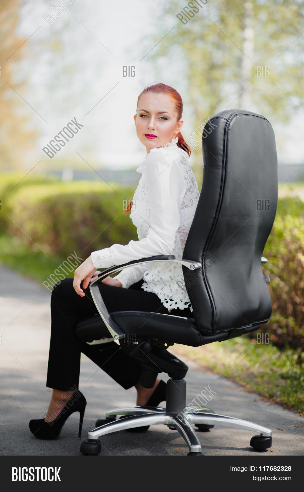 Beautiful Girl Sitting Image & Photo (Free Trial) | Bigstock