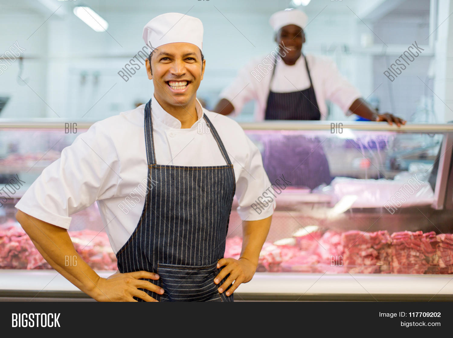 Smiling Male Butchery Image & Photo (Free Trial) | Bigstock