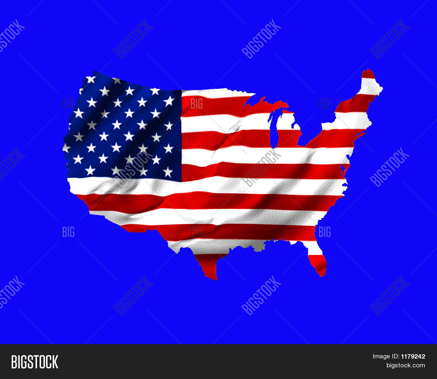 American Flag Shaped Image & Photo (Free Trial) | Bigstock