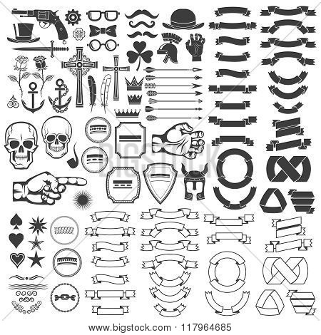 Vintage Logo Elements Vector & Photo (Free Trial) | Bigstock