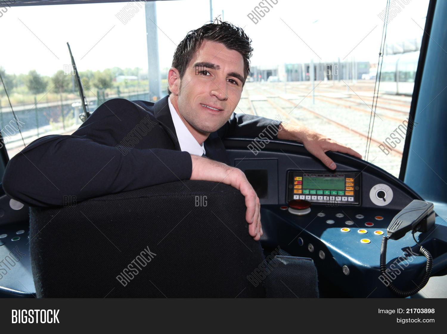 Train Driver Image & Photo (Free Trial) | Bigstock