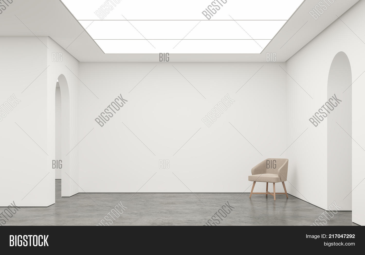 Empty White Room Image & Photo (Free Trial) | Bigstock