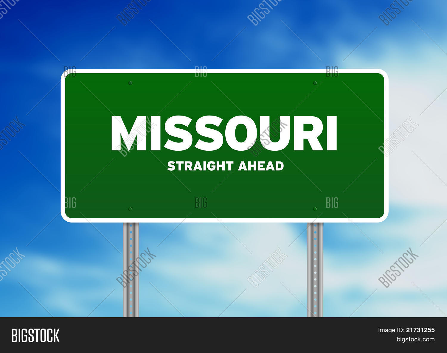 Missouri Highway Sign Image & Photo (Free Trial) | Bigstock