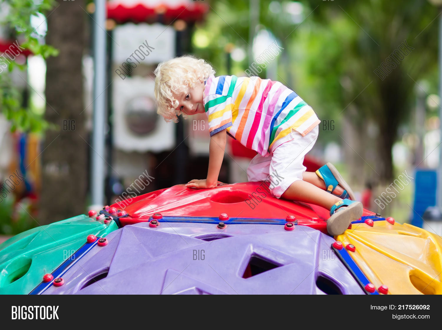 Kids On Playground. Image & Photo (Free Trial) | Bigstock