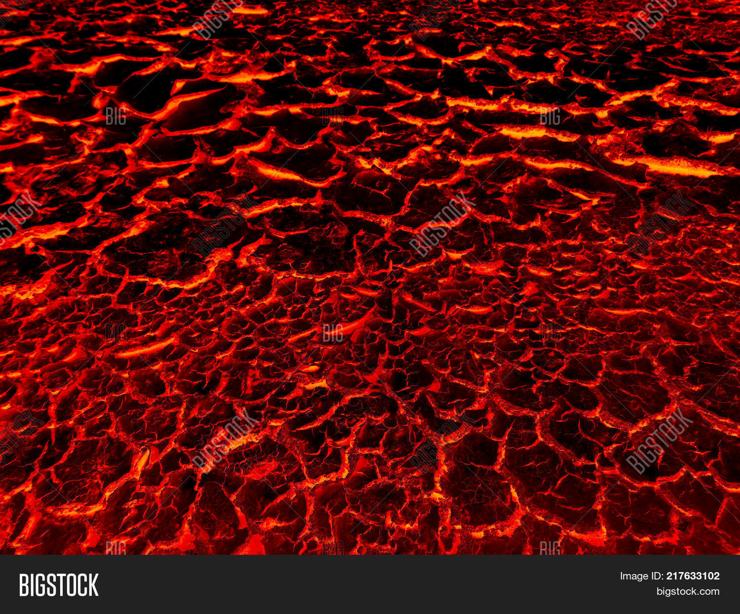 Lava Crack Ground Mud Image & Photo (Free Trial) | Bigstock