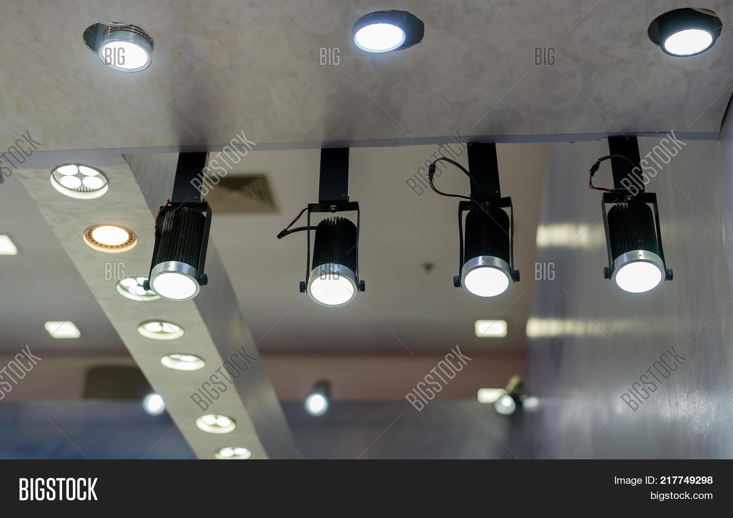 LED Light On Mall Roof Image & Photo (Free Trial) | Bigstock