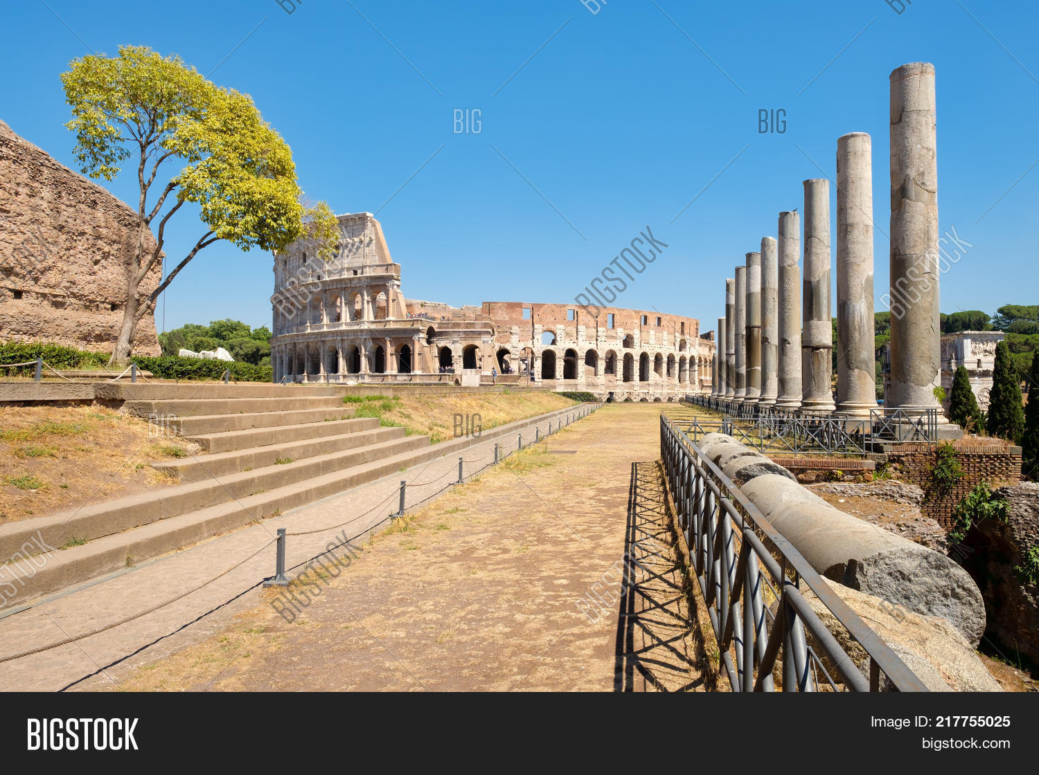 Ruins Colosseum Image & Photo (Free Trial) | Bigstock