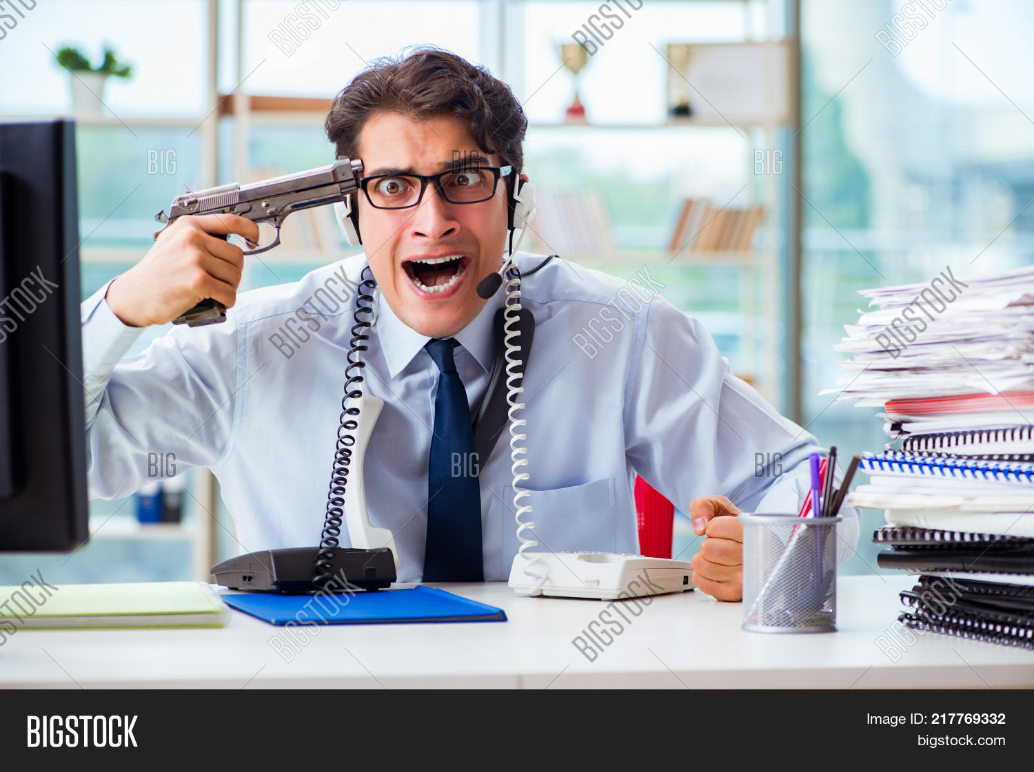 Unhappy Angry Call Image & Photo (Free Trial) | Bigstock