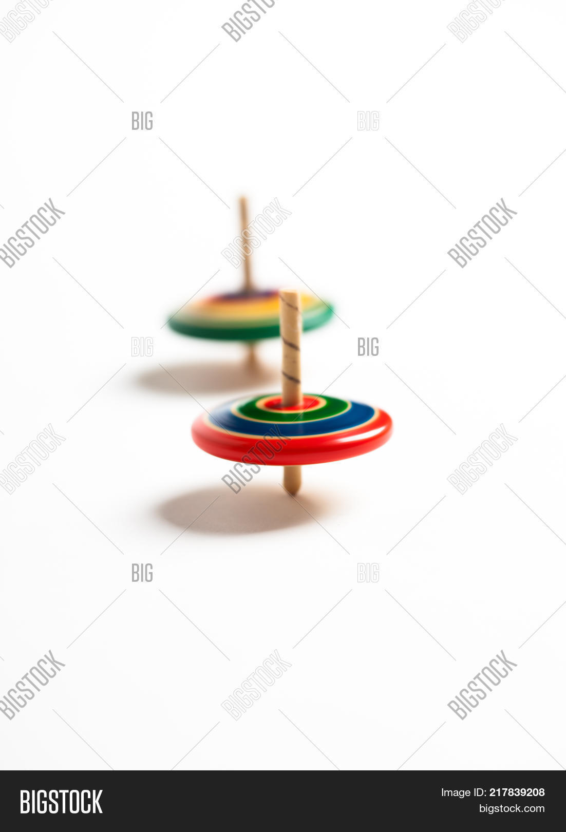 Two Wooden Top Image & Photo (Free Trial) | Bigstock