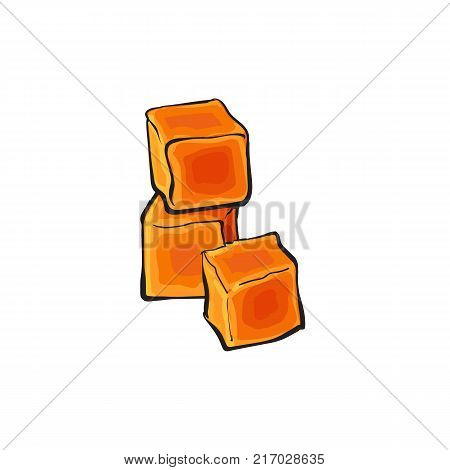 Hand-drawn Cheddar Vector & Photo (Free Trial) | Bigstock