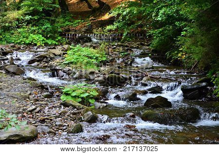 Water Close Up Mountain Stream Images, Illustrations & Vectors (Free ...