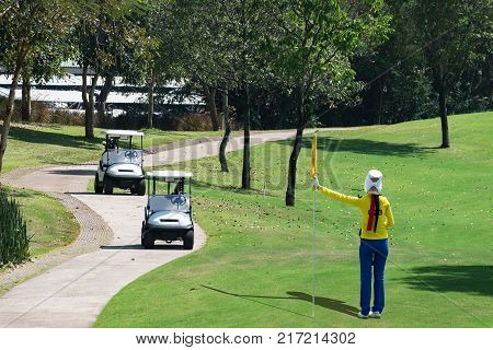 Imagen y foto Golf - Caddy (prueba gratis) | Bigstock