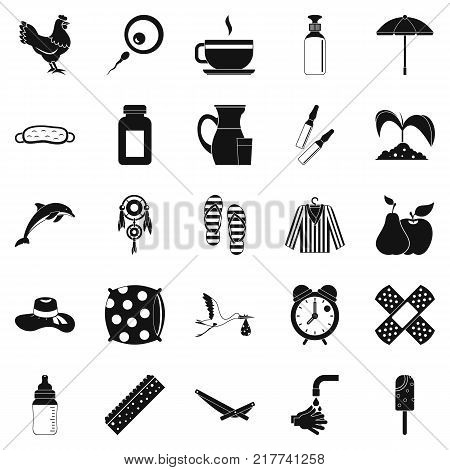 Kid Viability Icons Vector & Photo (Free Trial) | Bigstock