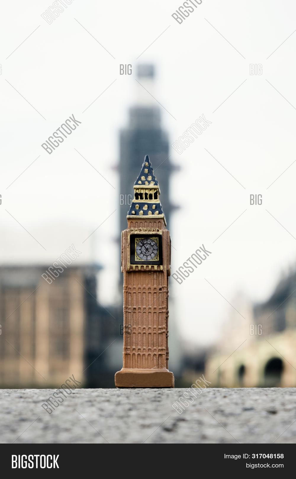 Miniature Clock Tower Image & Photo (Free Trial) | Bigstock