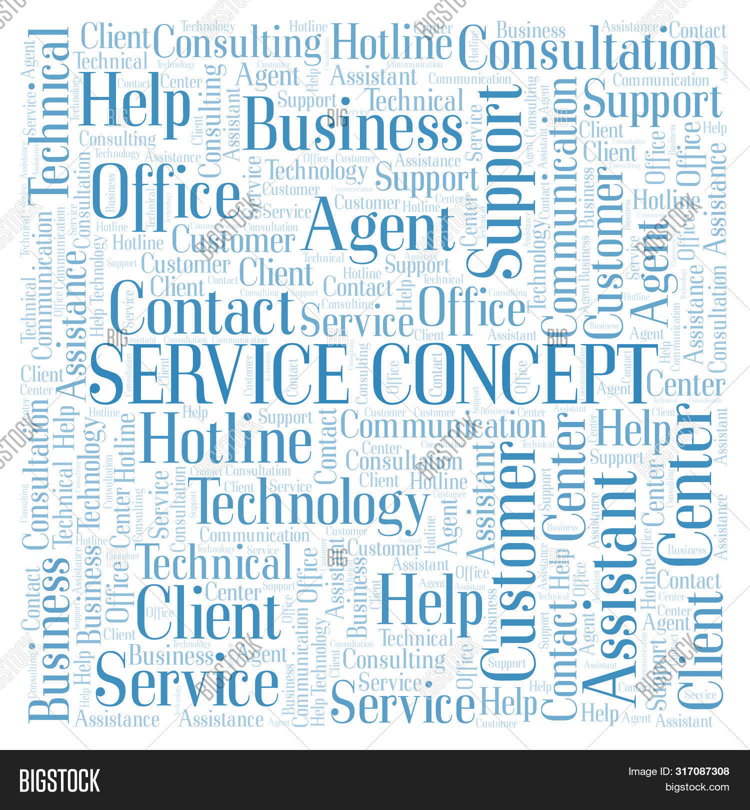 Service Concept Word Image & Photo (Free Trial) | Bigstock