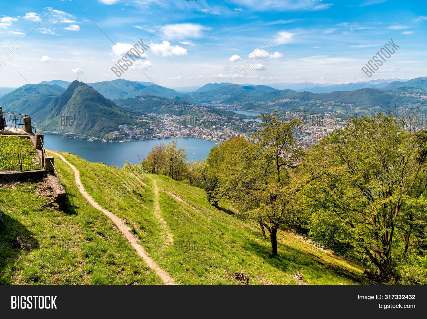 Scenic View Lake Image & Photo (Free Trial) | Bigstock