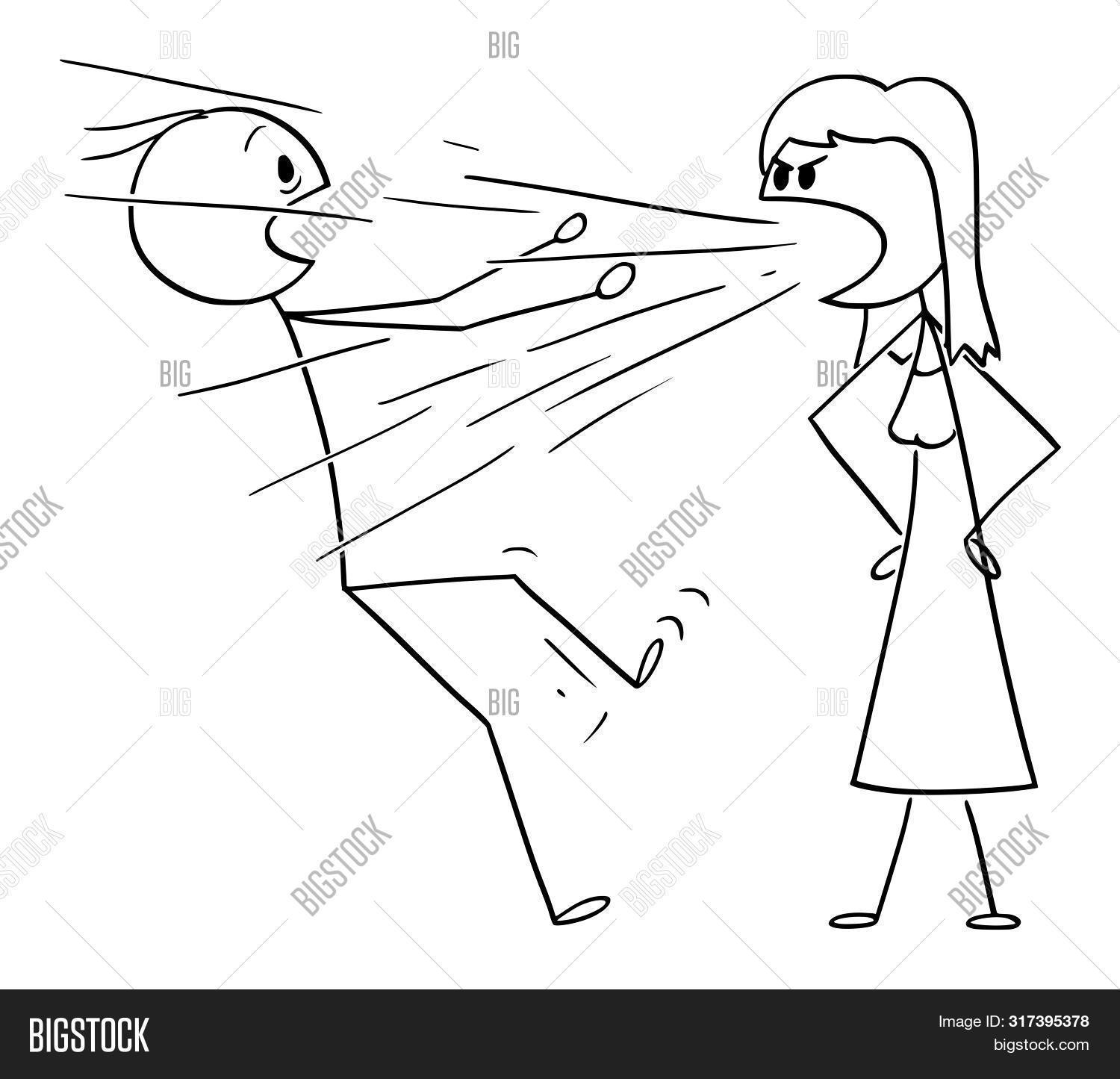 Cartoon Stick Figure Image & Photo (Free Trial) | Bigstock
