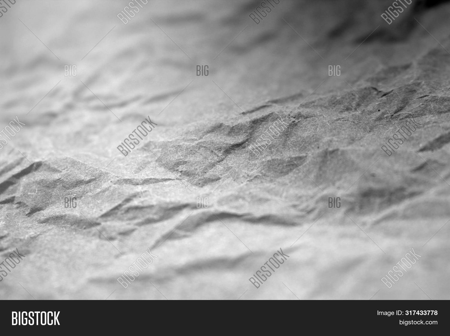 Black White Crumpled Image & Photo (Free Trial) | Bigstock