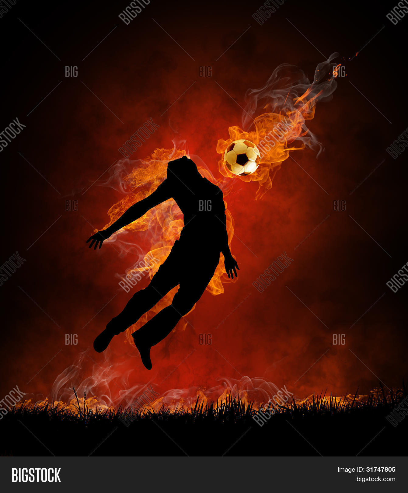 Bright Flamy Symbol On Image & Photo (Free Trial) | Bigstock