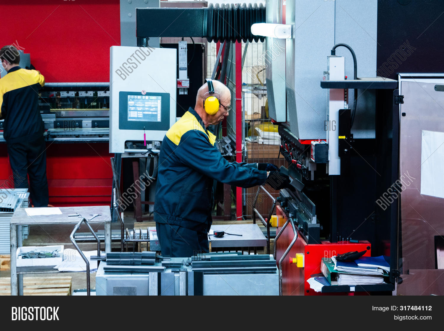 Worker Operator Image & Photo (Free Trial) | Bigstock