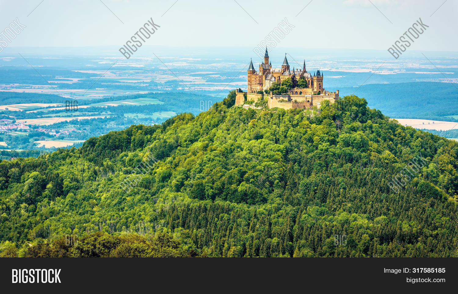 Hohenzollern Castle On Image & Photo (Free Trial) | Bigstock