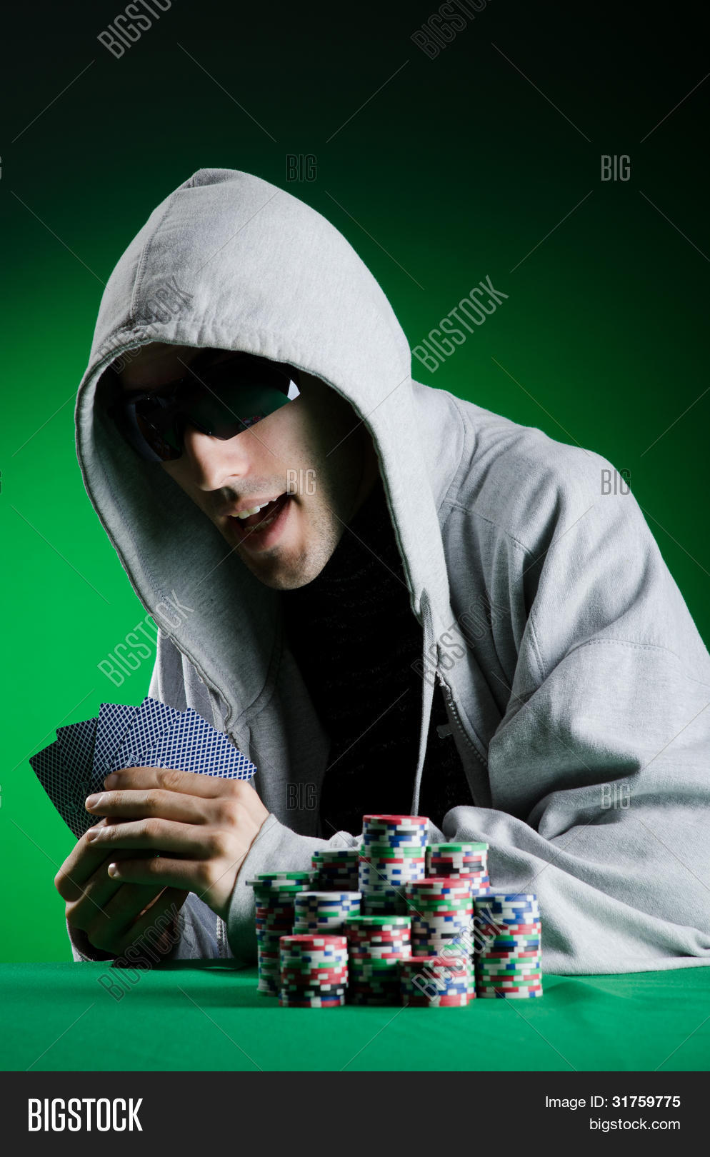Man Playing Casino Image & Photo (Free Trial) | Bigstock