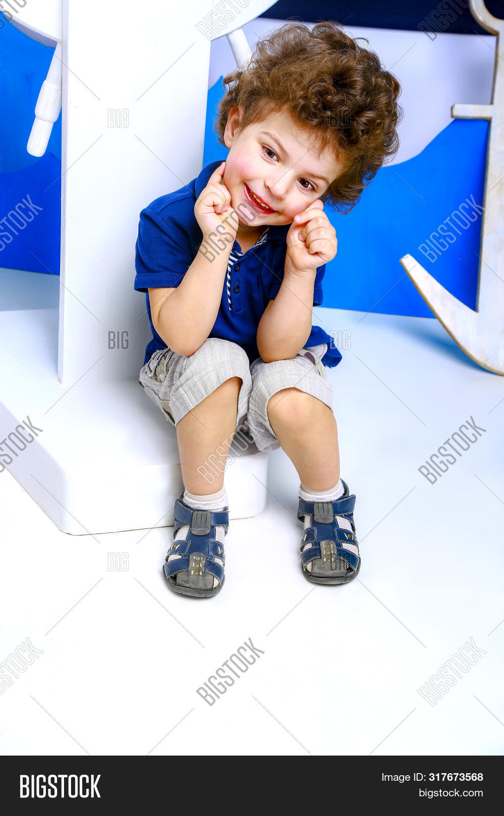 Little Captain. Boy Image & Photo (Free Trial) | Bigstock