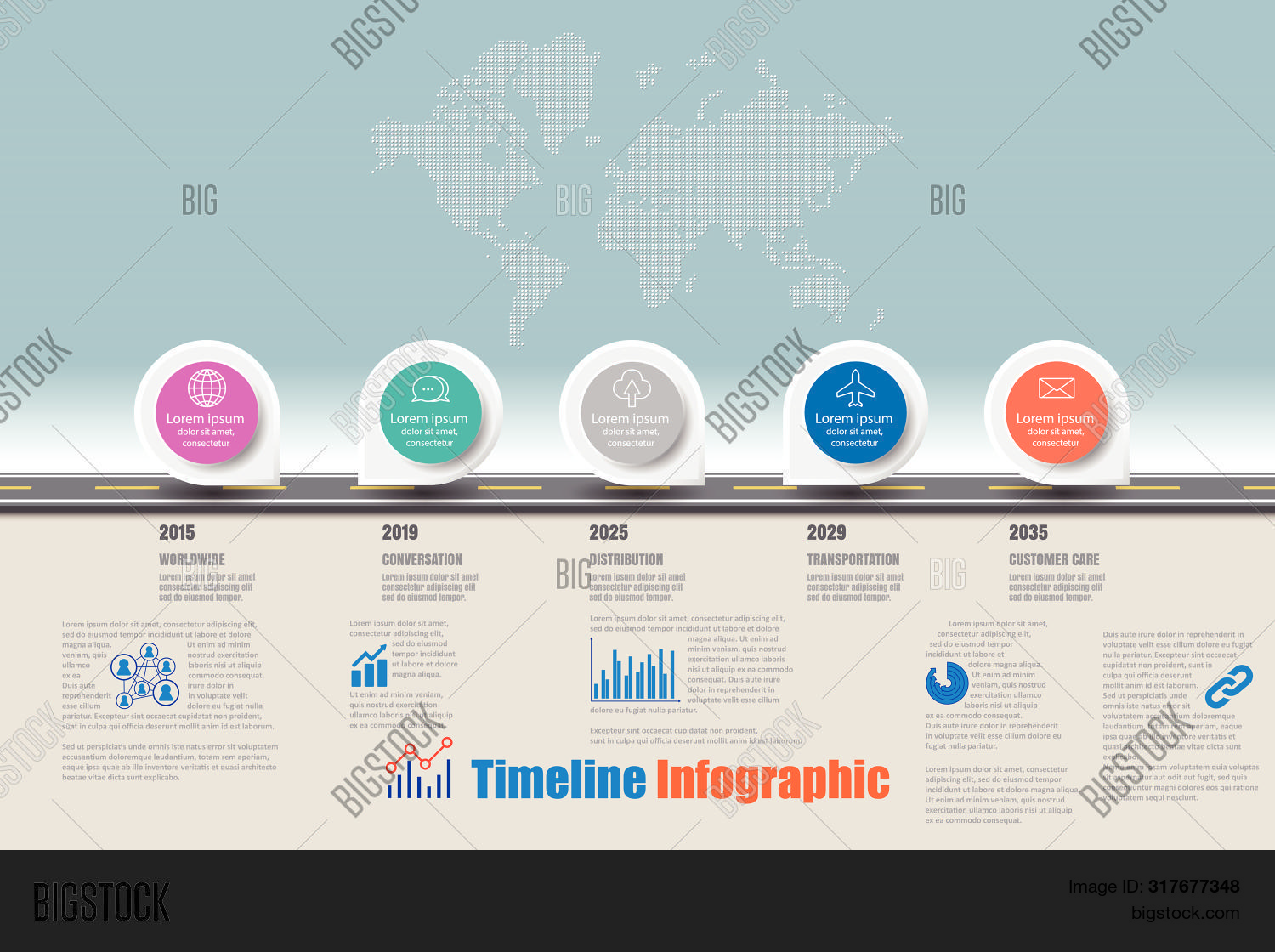 Business Road Map Vector & Photo (Free Trial) | Bigstock