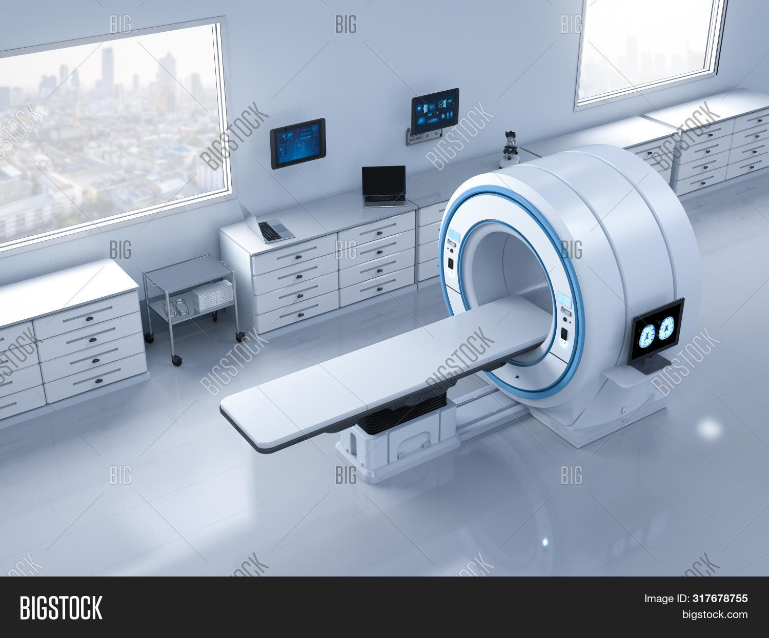 3d Rendering Mri Scan Image & Photo (Free Trial) | Bigstock