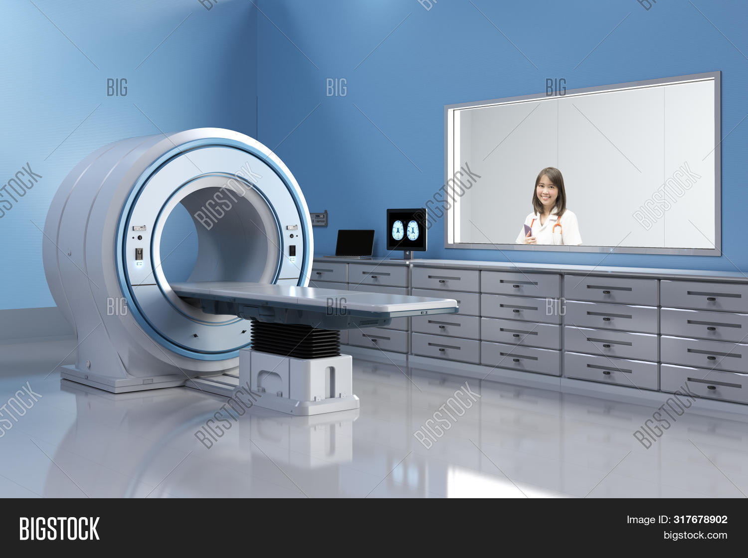 3d Rendering Mri Scan Image & Photo (Free Trial) | Bigstock