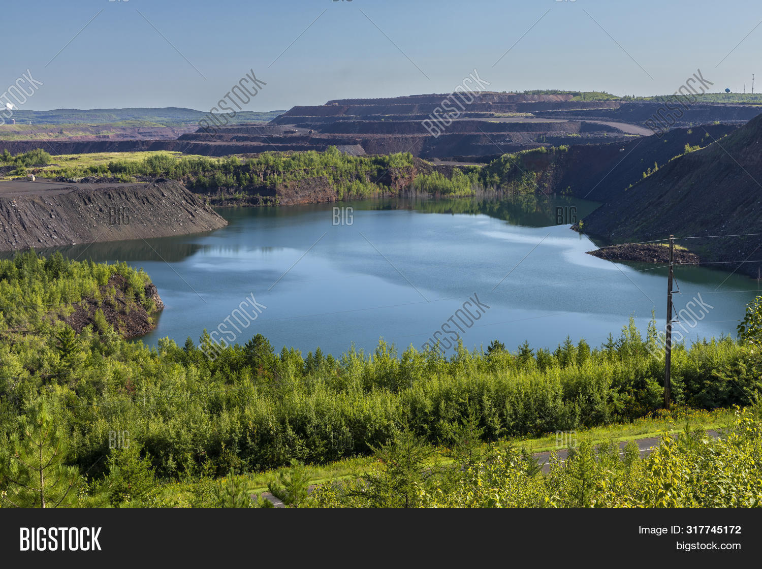 Scenic View Open Pit Image & Photo (Free Trial) | Bigstock