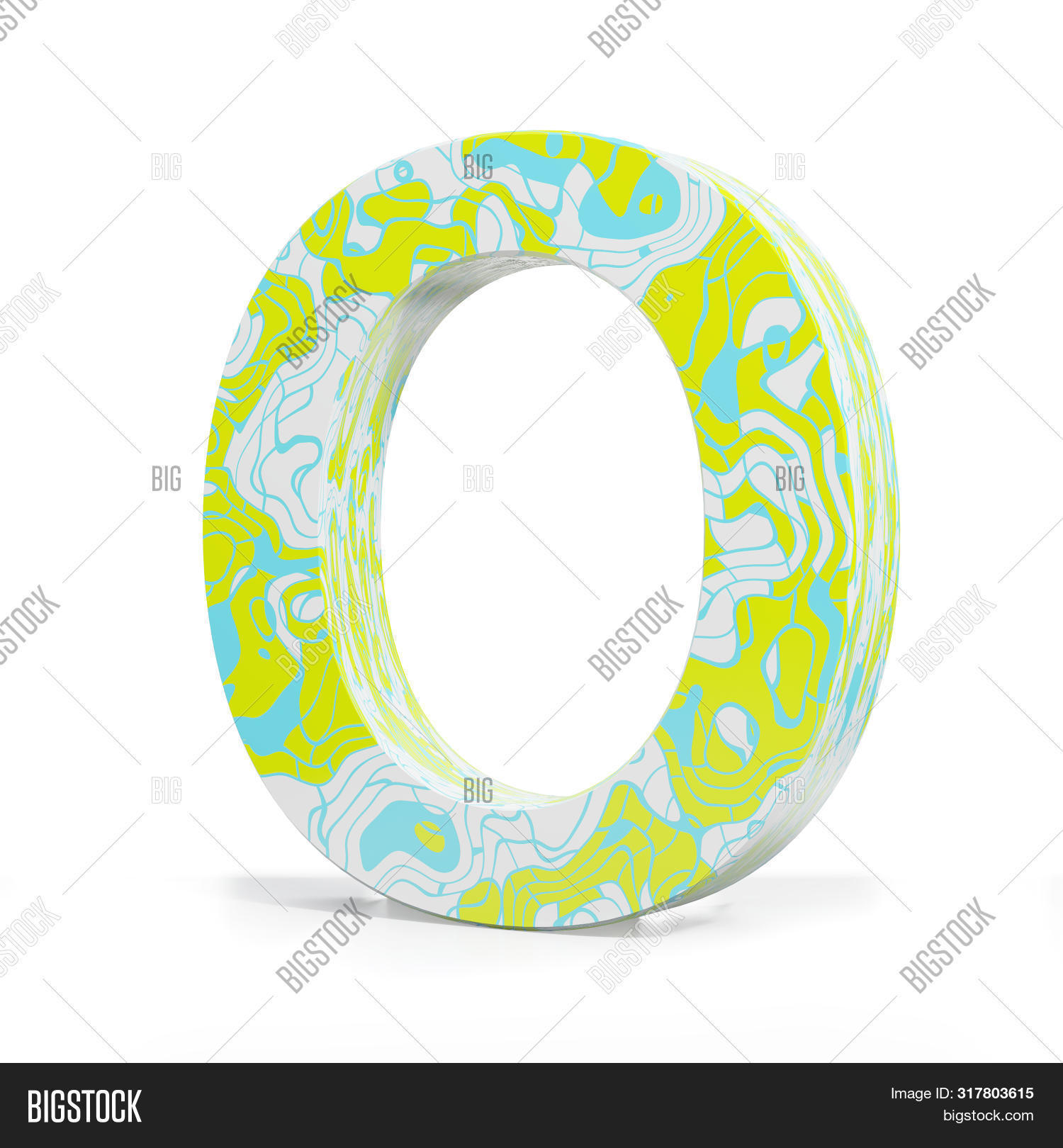 3d Rendering Letter O Image & Photo (Free Trial) | Bigstock