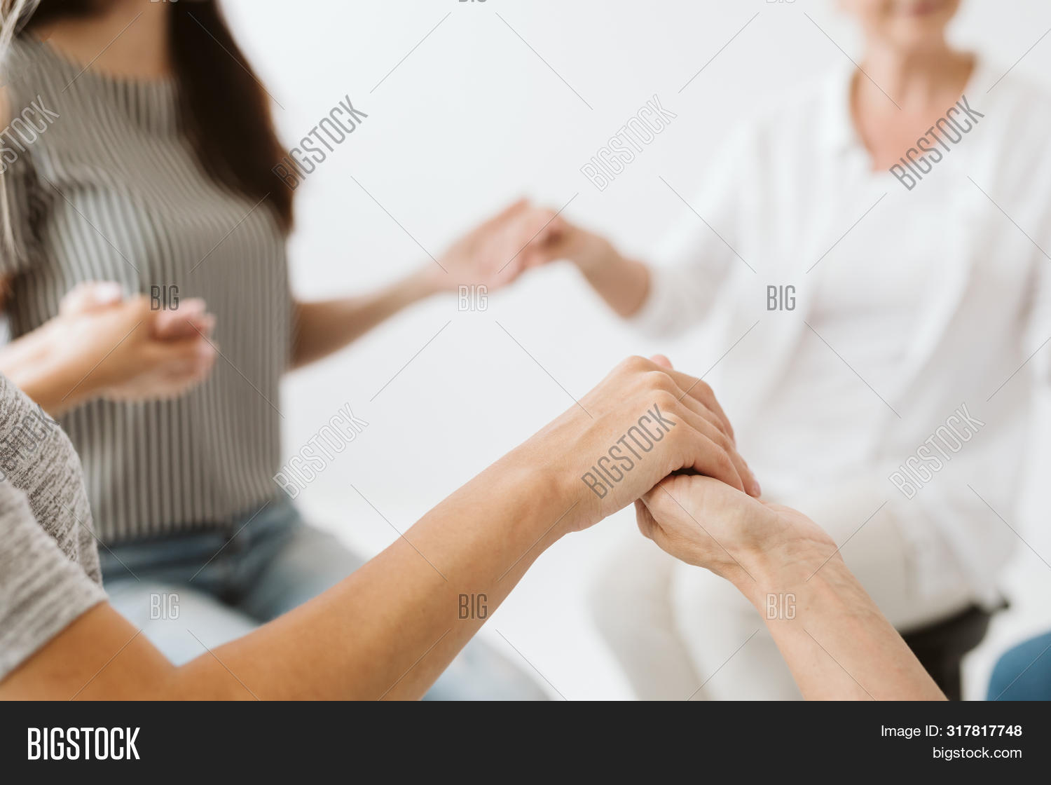 Group Women Holding Image & Photo (Free Trial) | Bigstock