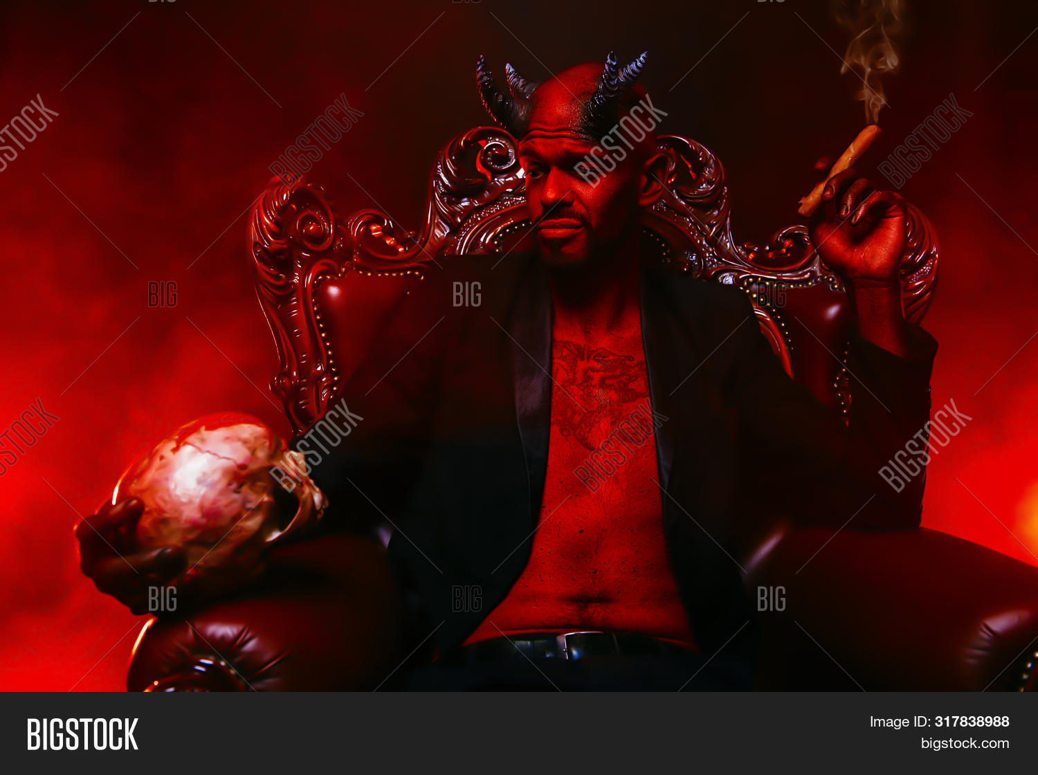 Portrait Bad Demon His Image & Photo (Free Trial) | Bigstock