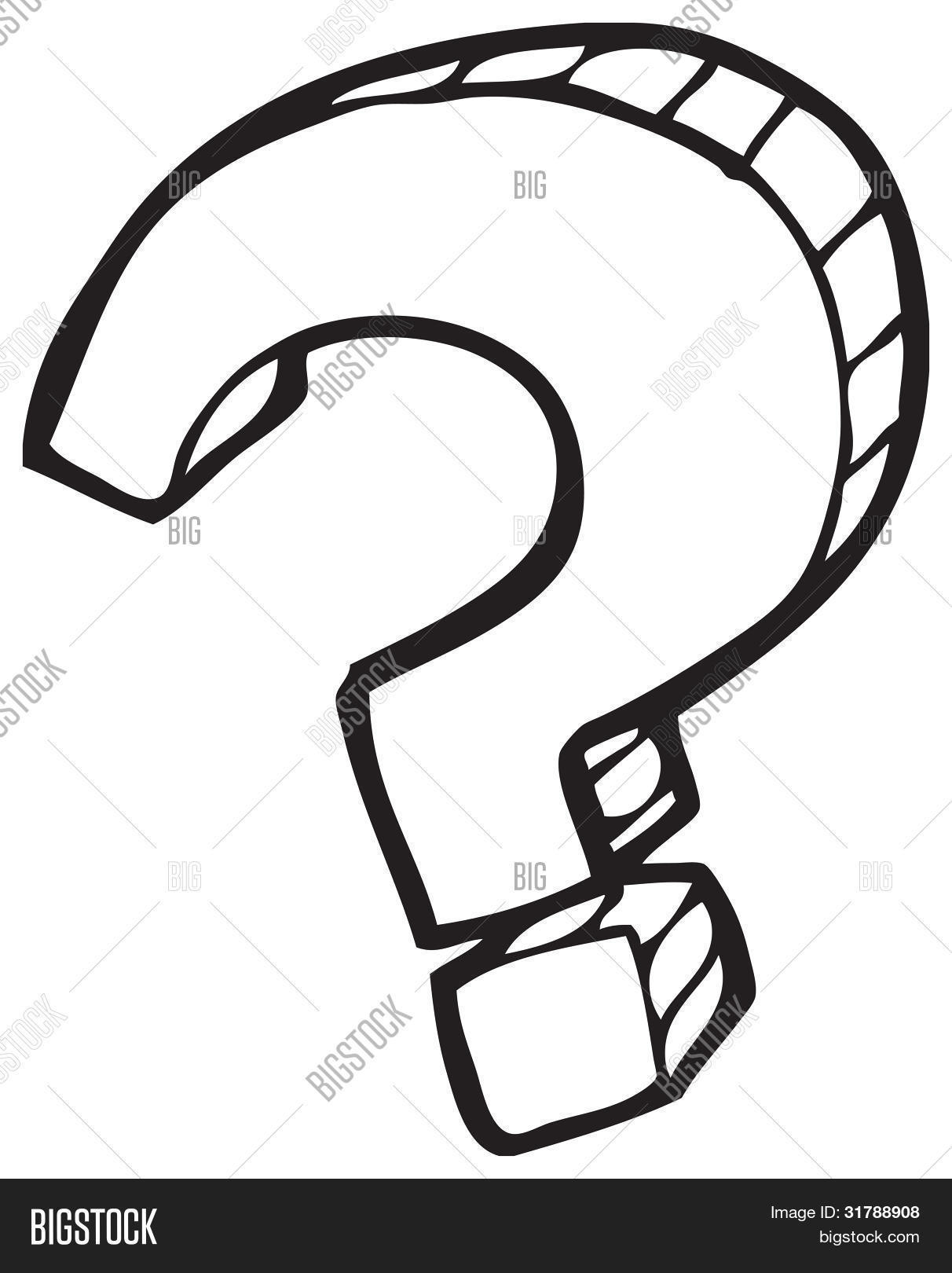 Cartoon Question Mark Image & Photo (Free Trial) | Bigstock