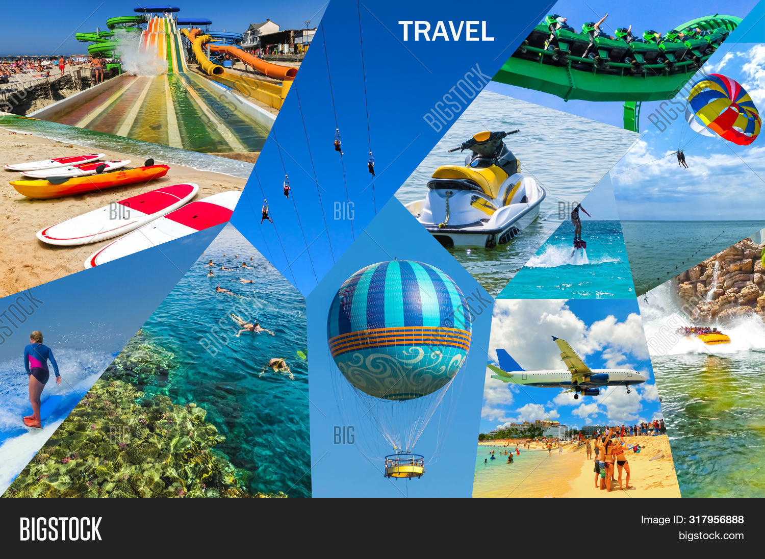 Adventure Sports Collage