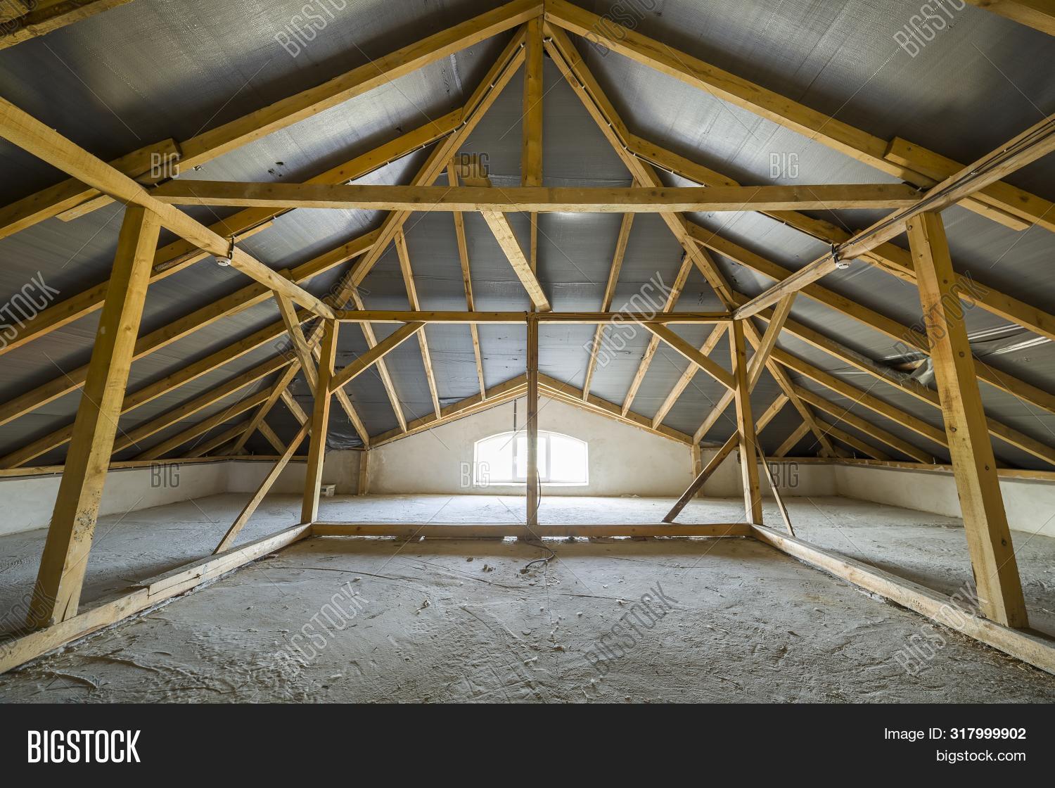 Attic Building Wooden Image & Photo (Free Trial) | Bigstock