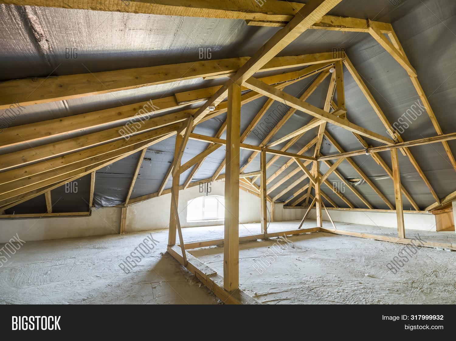 Attic Building Wooden Image & Photo (Free Trial) | Bigstock